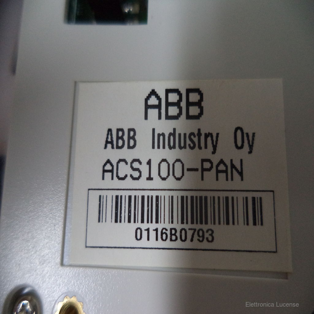 Elettronica Lucense ABB ACS100-PAN PANEL CONTROL PROGRAMMABLE