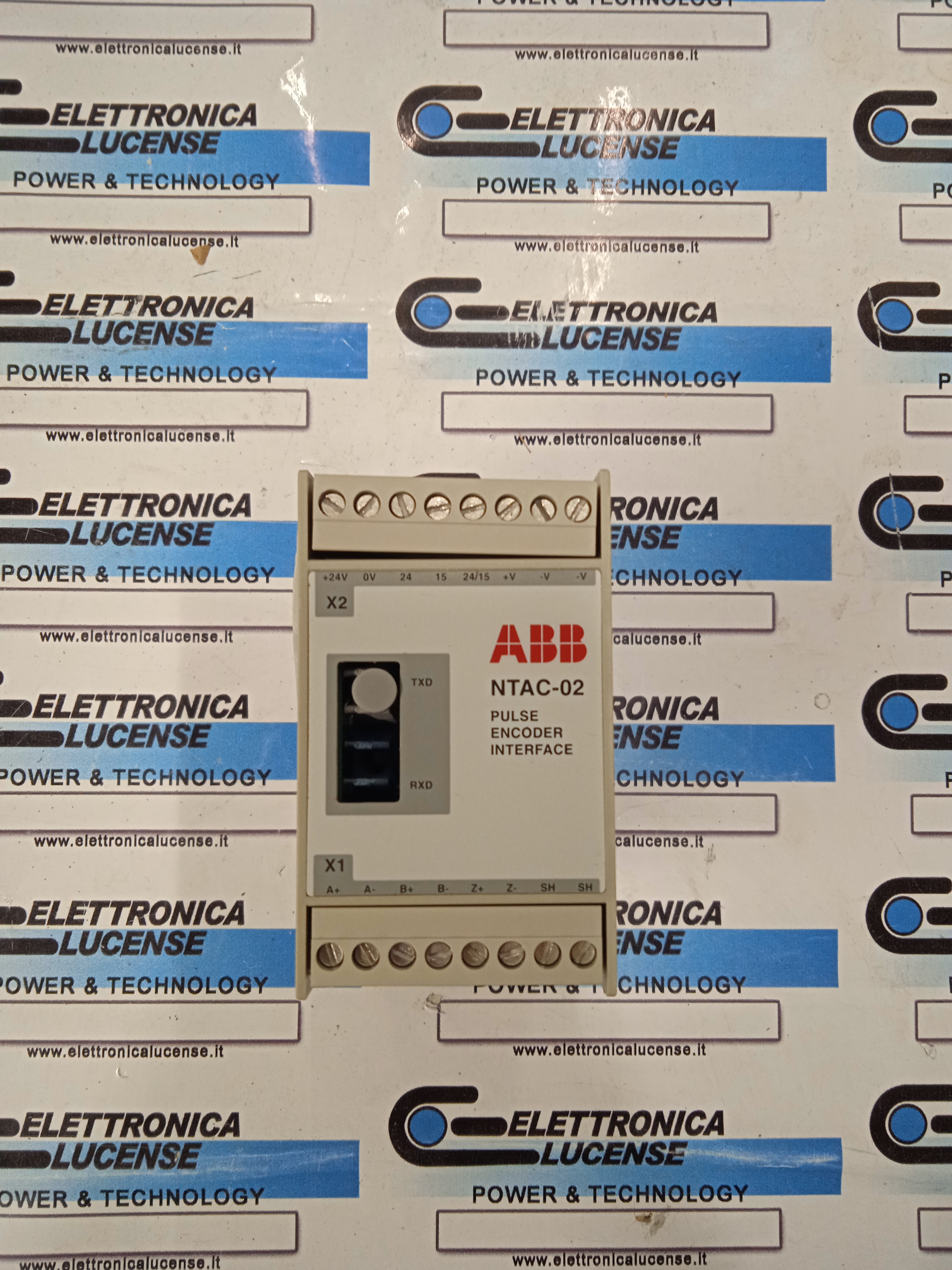 Elettronica Lucense ABB NTAC-02 NTAC-02 58976008 PULSE ENCODER INTERFACE FOR ACS800