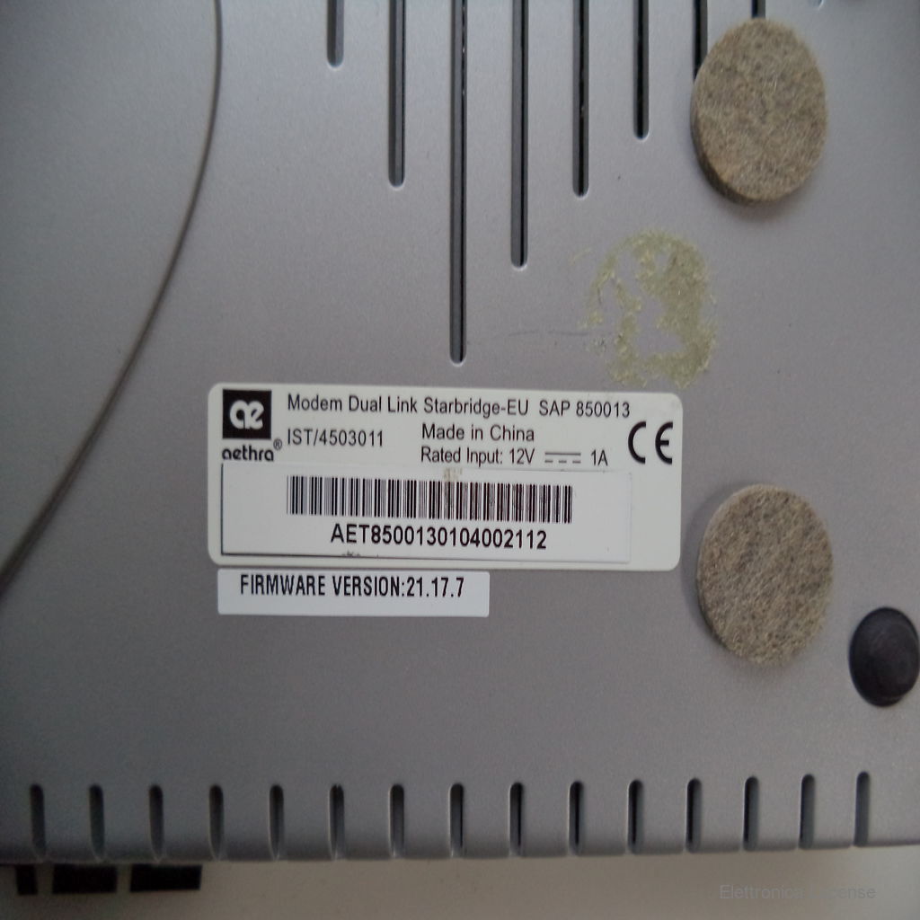 Elettronica Lucense AETHRA IST-4503011 MODEM DUAL LINK STARBRIDGE-UE
