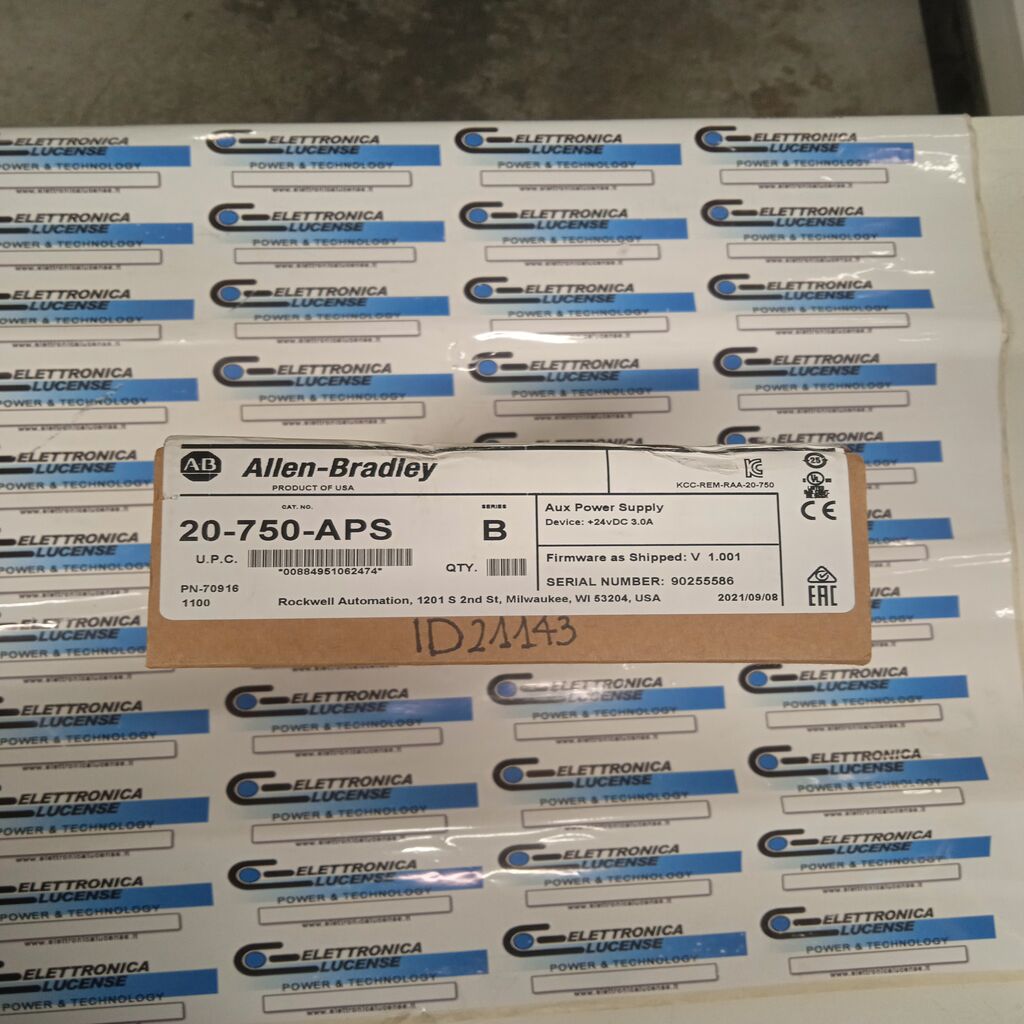 Elettronica Lucense ALLEN-BRADLEY 20-750-APS POWERFLEX 750 AUXILIARY ...