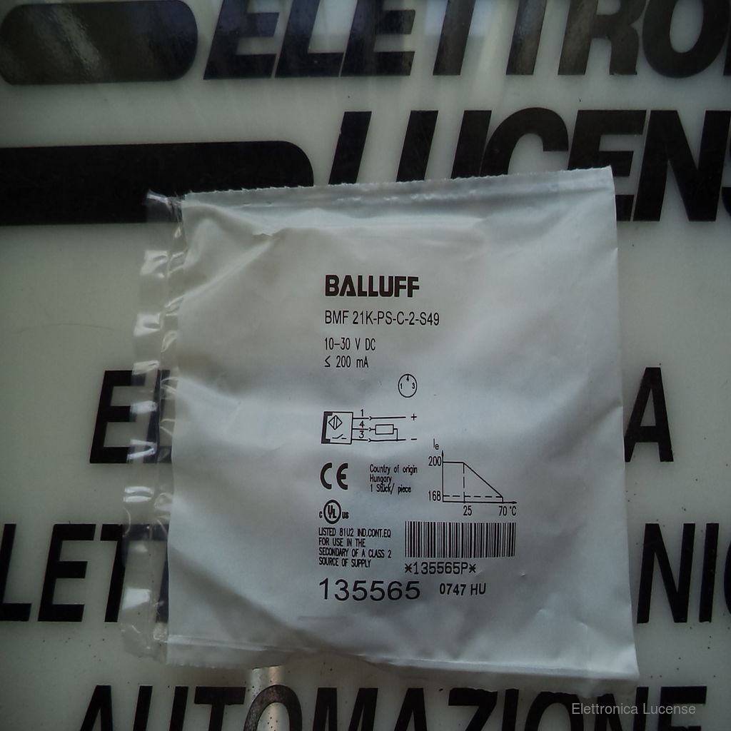 Elettronica Lucense BALLUFF BMF21K-PS-C-2-S49 MAGNETIC FIELD SENSOR ...