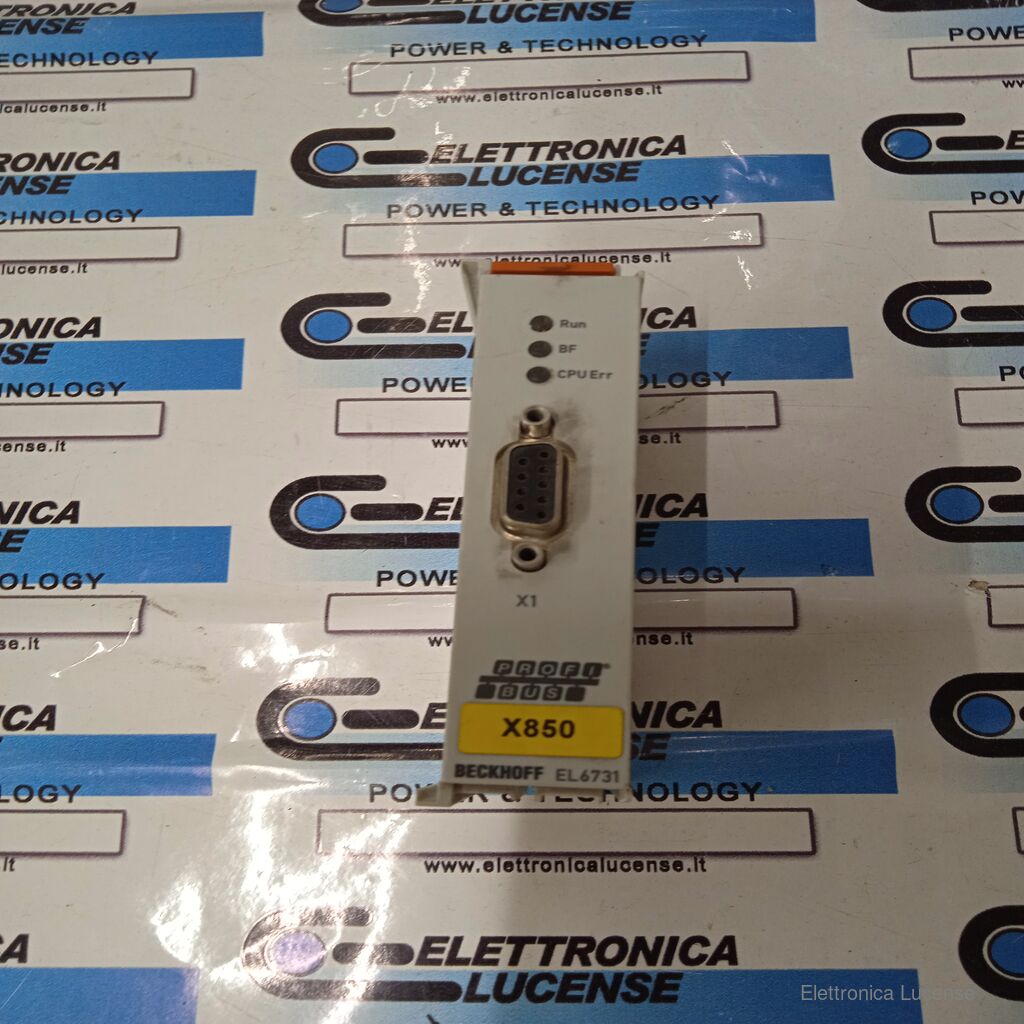 Elettronica Lucense BECKHOFF EL6731 ETHERCAT TERMINAL, 1-CHANNEL ...