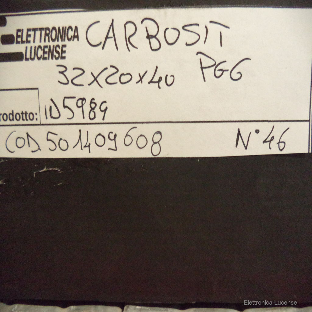 Elettronica Lucense CARBOSINT 501409608-PG-06 CARBON BRUSH FOR DC ...