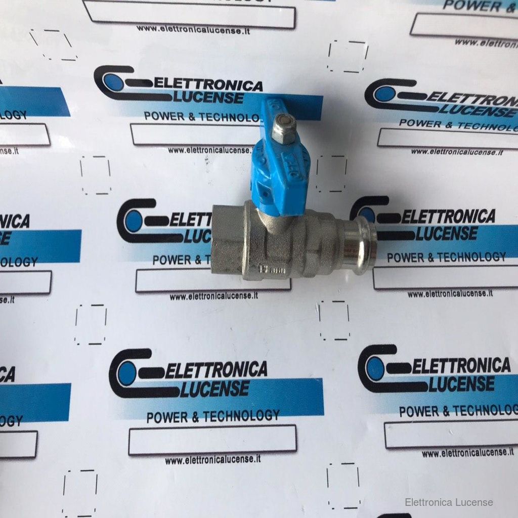 Elettronica Lucense CIMBERIO 24675 BALL VALVE F.1/2" FOR PRESSURE ...