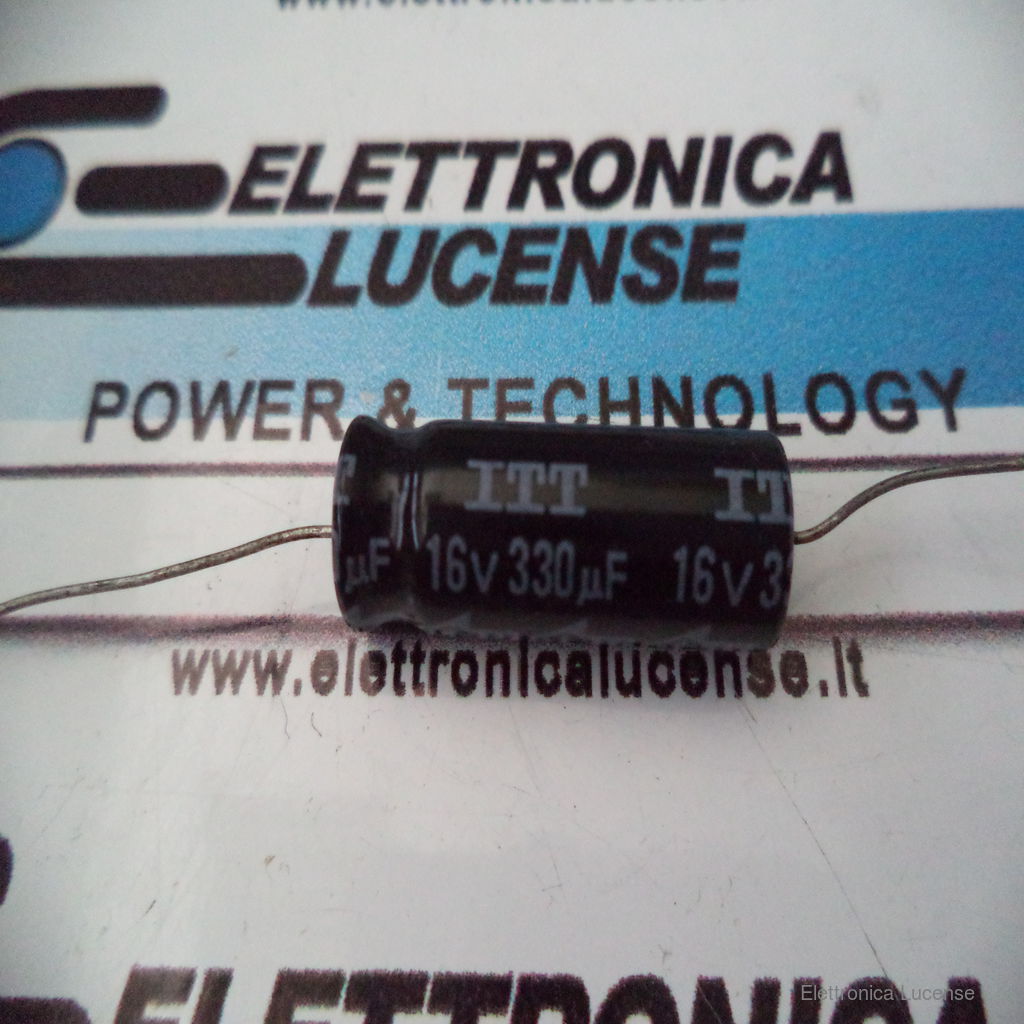Elettronica Lucense ELETTRONICA-LUCENSE ELE-ITT-330UF-16V AXIAL ...