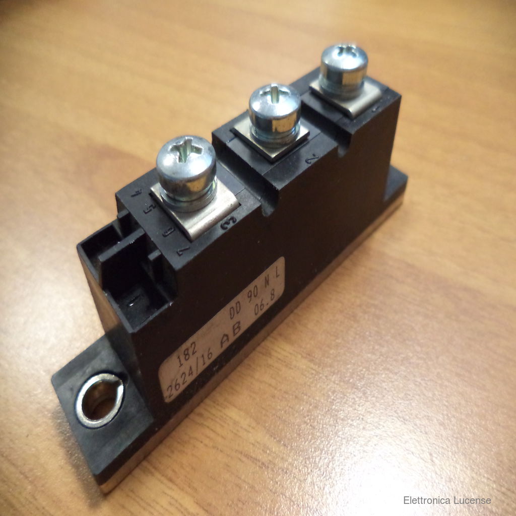 Elettronica Lucense EUPEC DD-90-N-12-L-16K6 RECTIFIER DIODE MODULE