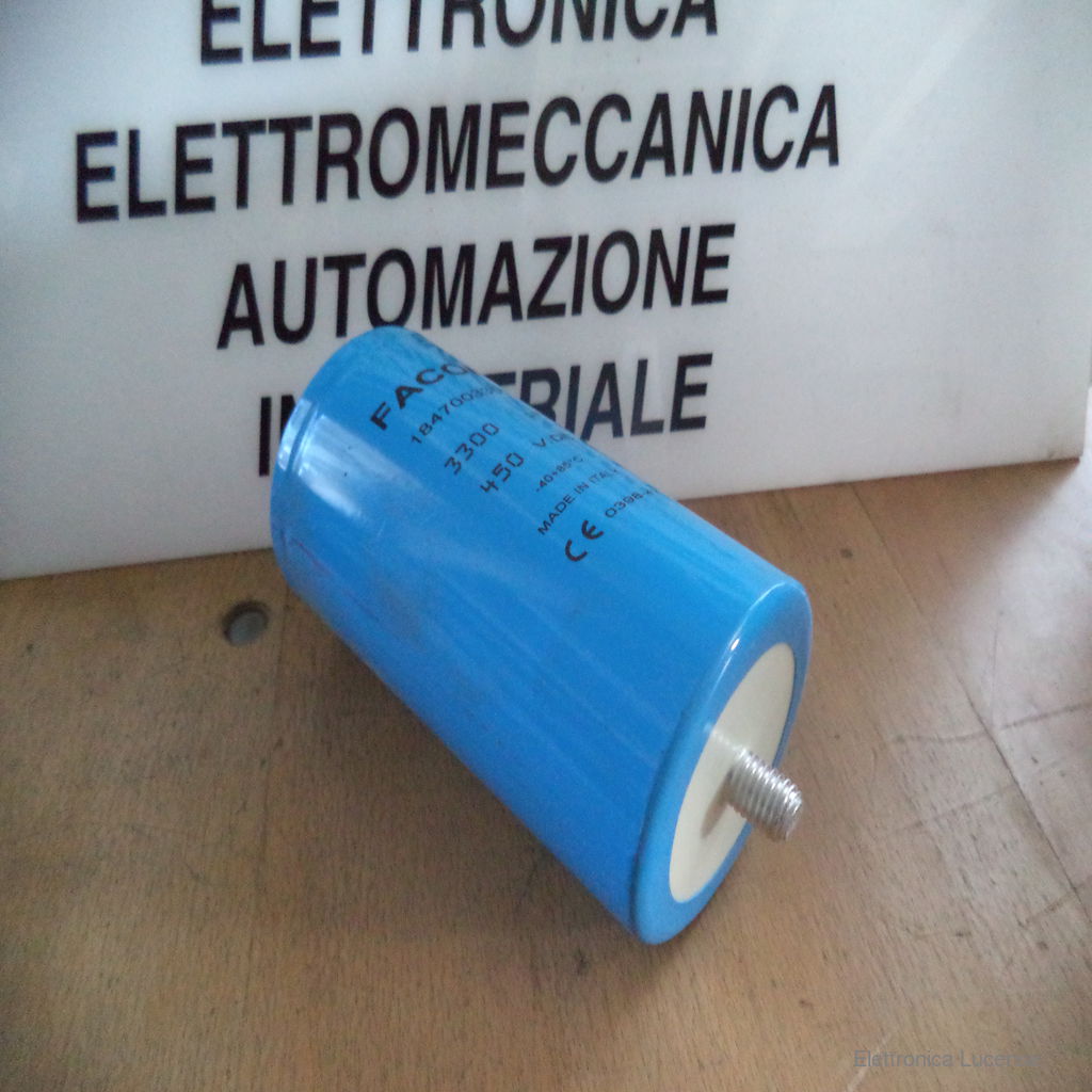 Elettronica Lucense FACON FAC-1847003301 ELECTROLYTIC CAPACITOR 3300UF ...