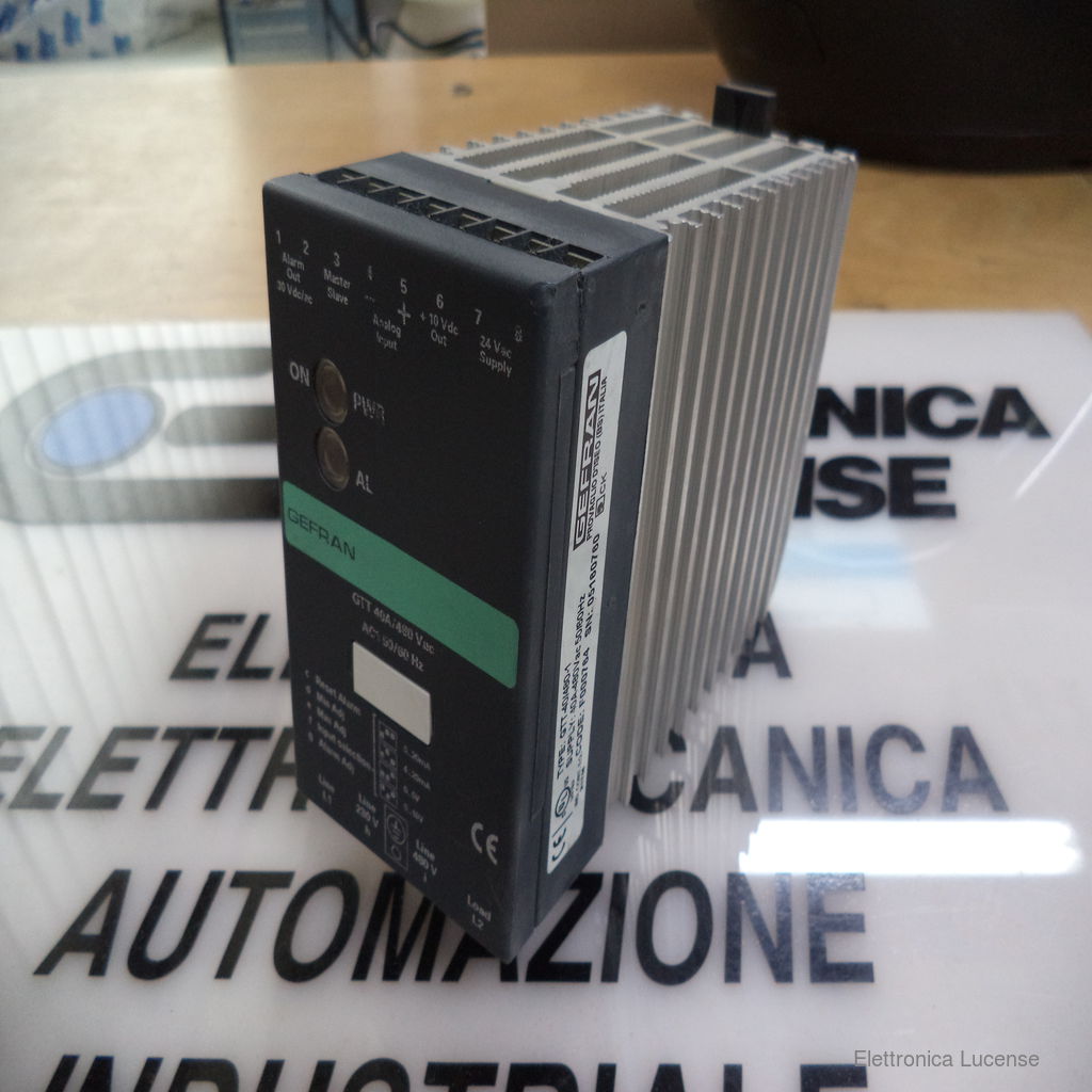 Elettronica Lucense GEFRAN GE-GTT40 POWER CONTROLLER GTT 40A/480VAC ...