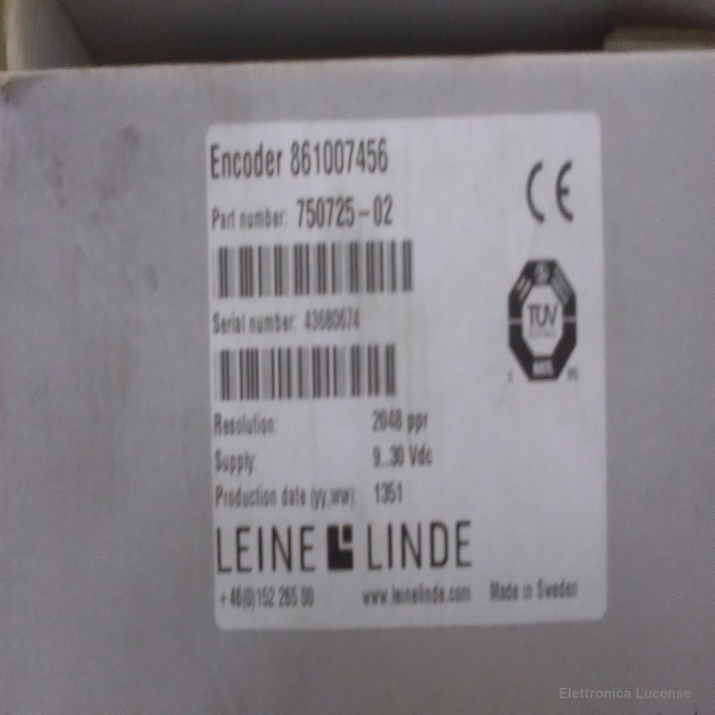 Elettronica Lucense LEINE-LINDE 750725-02 INCREMENTAL ENCODER 861007456 ...