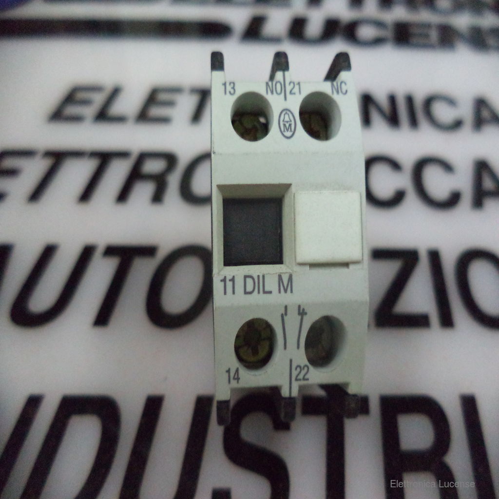 Elettronica Lucense MOELLER MO-11-DIL-M AUXILIARY CONTACT 1NO+1NC ...