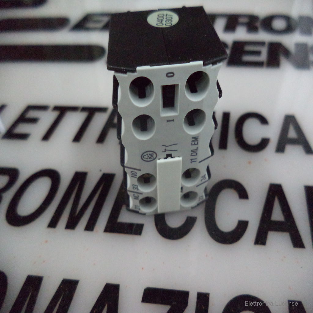 Elettronica Lucense MOELLER MO-11DIL-EM CONTACTOR 1NO+1NC 600VAC-10A