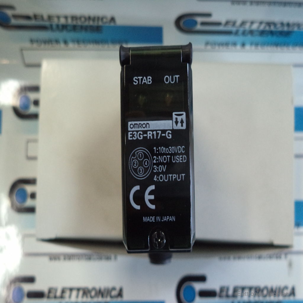 Elettronica Lucense OMRON E3G-R17-G SENSORE FOTOELETTRICO LASER REFLEX 10M