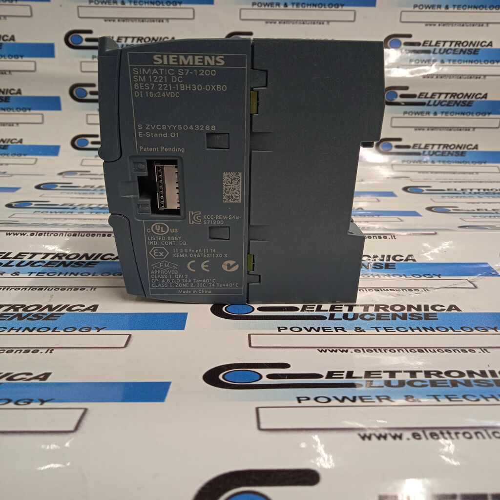 Elettronica Lucense SIEMENS 6ES7221-1BH30-0XB0 SIMATIC S7-1200, DIGITAL ...