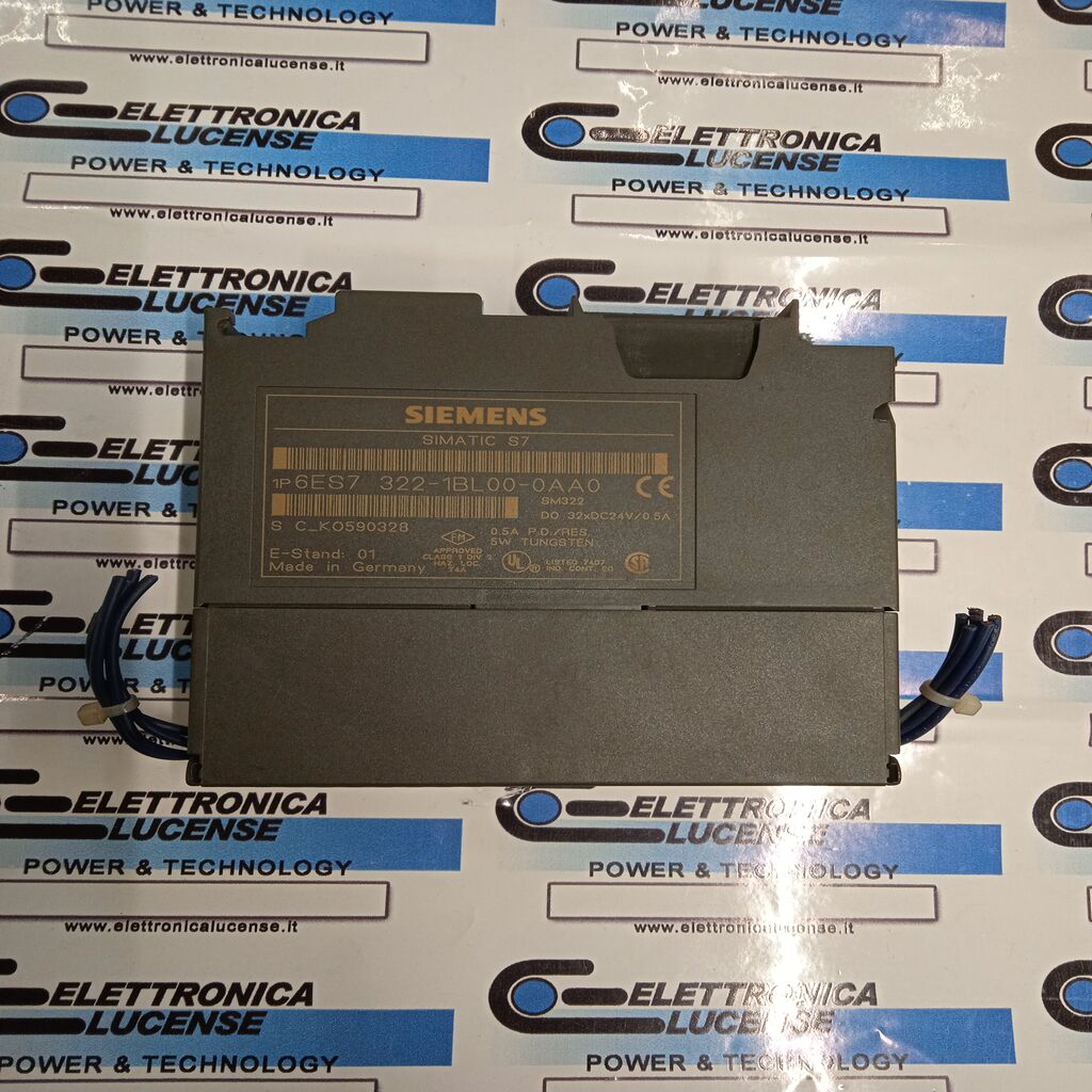 Elettronica Lucense SIEMENS 6ES7322-1BL00-0AA0 SIMATIC S7-300, DIGITAL ...