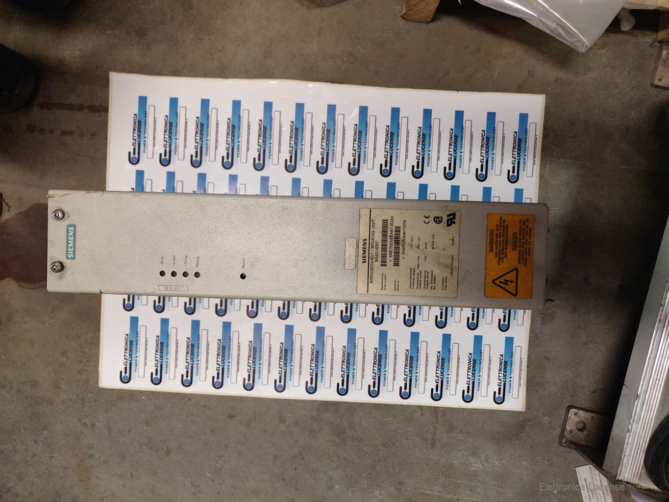 Elettronica Lucense SIEMENS 6SE7023-2EA87-2DA0 SIMOVERT MASTERDRIVES ...