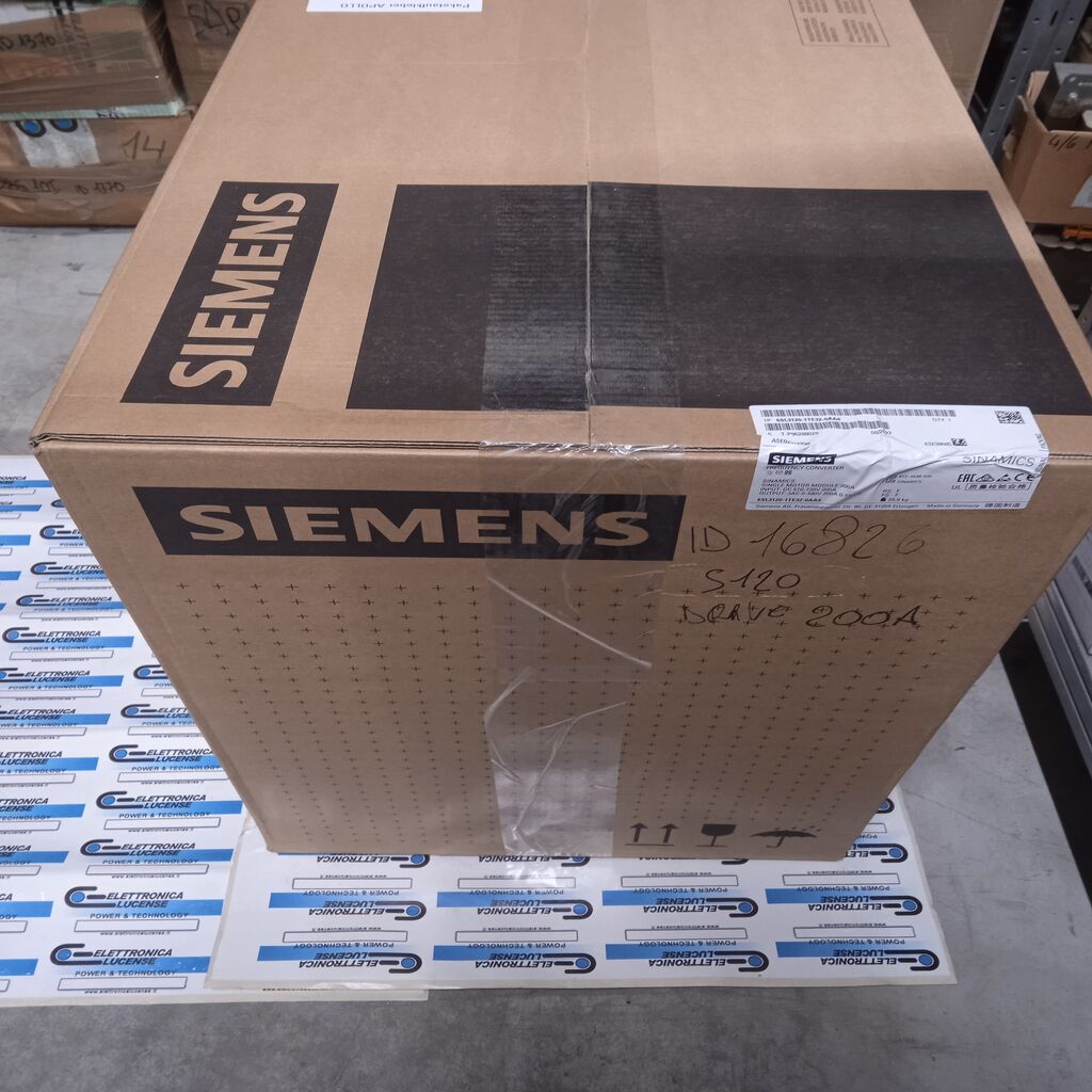 Elettronica Lucense SIEMENS 6SL3120-1TE32-0AA4 SINAMICS S120 IN: DC ...
