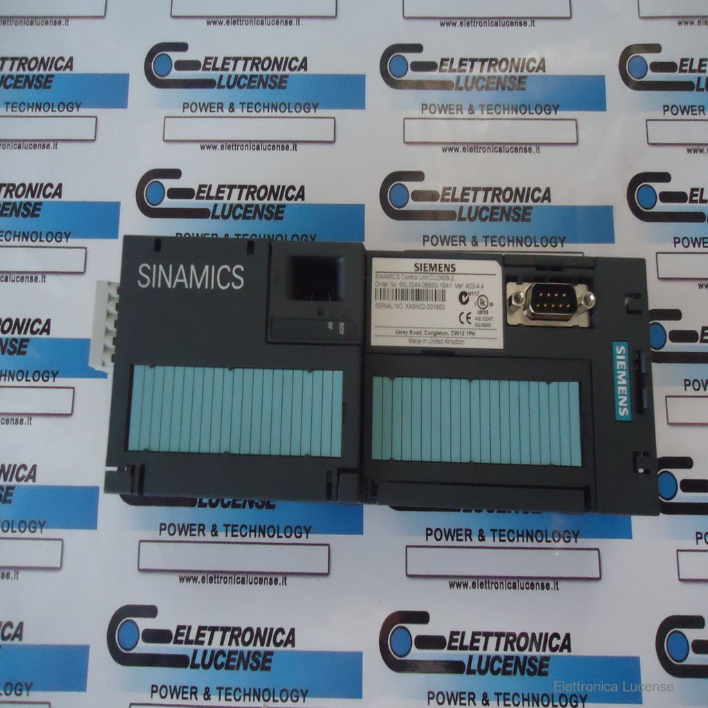 Elettronica Lucense SIEMENS 6SL3244-0BB00-1BA1 SINAMICS G120 CONTROL ...