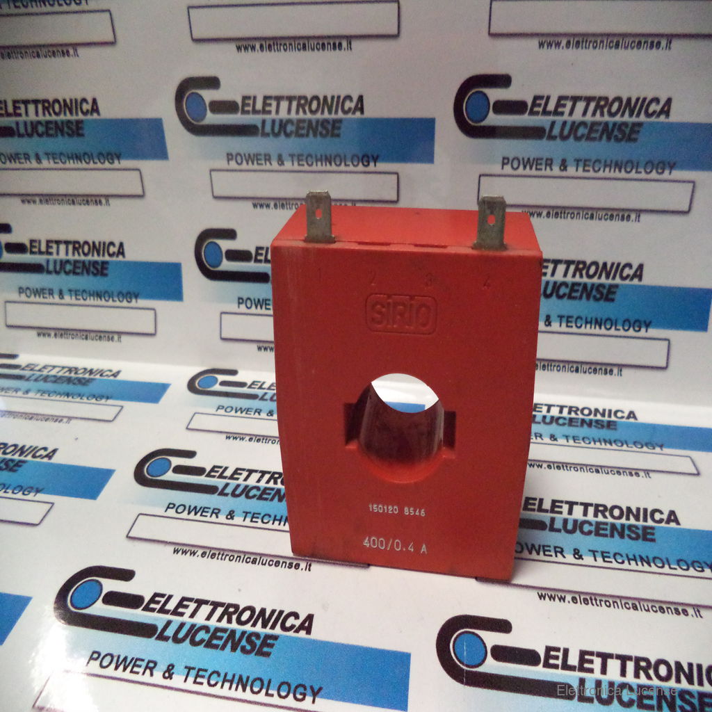 Elettronica Lucense SIRIO 150120-8546 CORRENT TRANSFORMER TA 400/0.4A