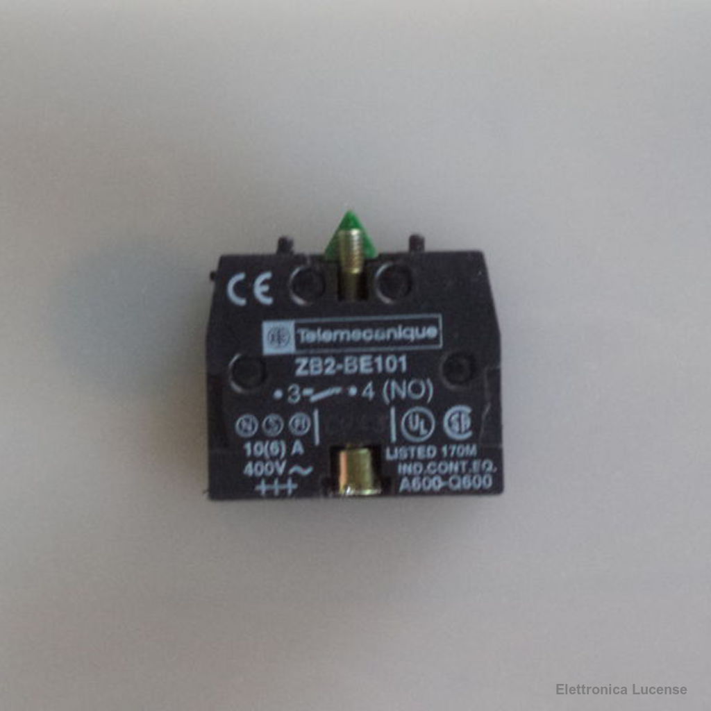 Elettronica Lucense TELEMECANIQUE ZB2-BE101 NORMALLY OPEN CONTACT BLOCK