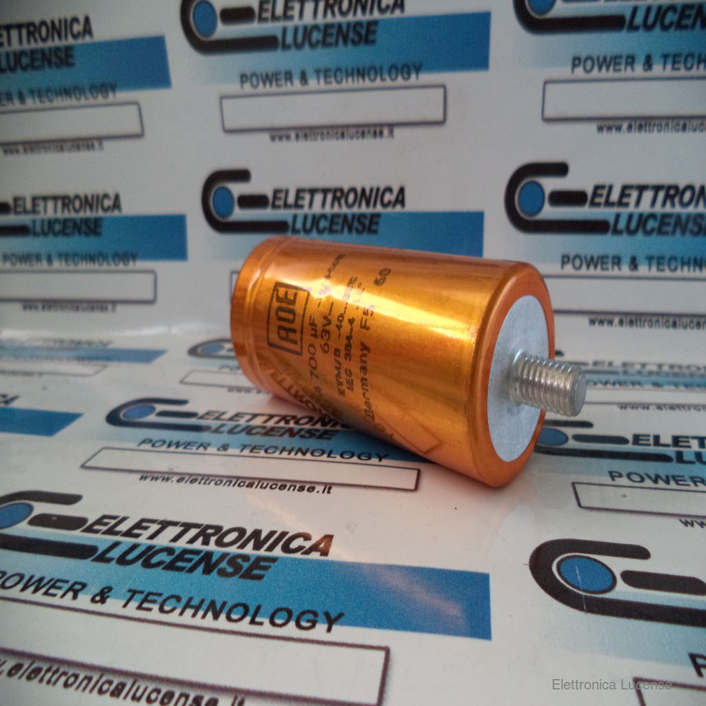Elettronica Lucense VISHAY-ROEDERSTEIN IEC-384-4 ELECTROLYTIC CAPACITOR ...
