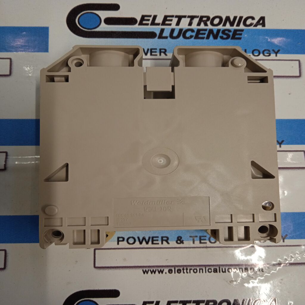 Elettronica Lucense WEIDMULLER 9512190000 WDU 70N/35 SINGLE TERMINALS ...